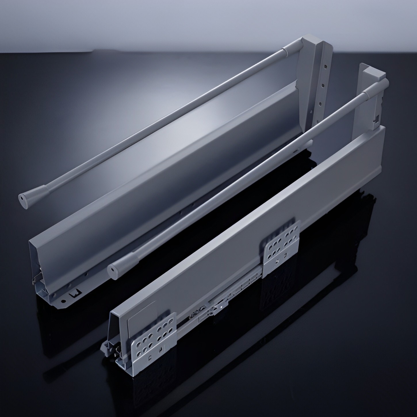 How to Attach Kitchen Drawer Fronts to Metal Drawer System - Tallsen