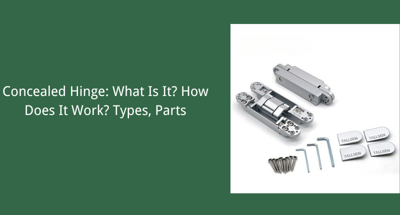 Concealed Hinge: What Is It? How Does It Work? Types, Parts