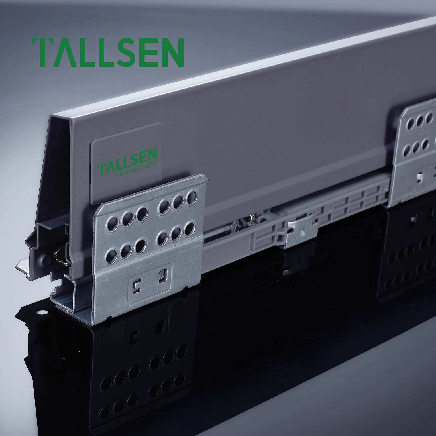 Stainless Steel Metal Drawer Box with Round Bar Series | Tallsen